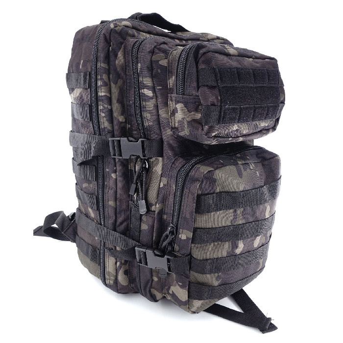 SAC À DOS SWAT PREMIUM CAMO NOIR #SDSWATCM :: Distribution-police